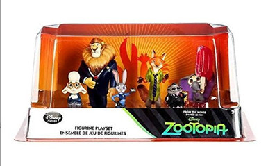 Disney Zootopia Exclusive 6 Figure Character Play Set - Includes Judy ...