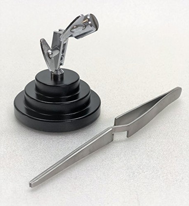 Third Hand Base and Cross Locking Tweezer 3rd Helping Hand Jewelry ...