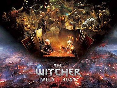 The Witcher 3 Wild Hunt Backdrop Video Game Party Photo Studio Booth ...