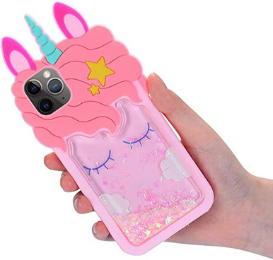 Coralogo for iPhone 11 Pro Max Silicone Case3D Cute Bling Glitter ...