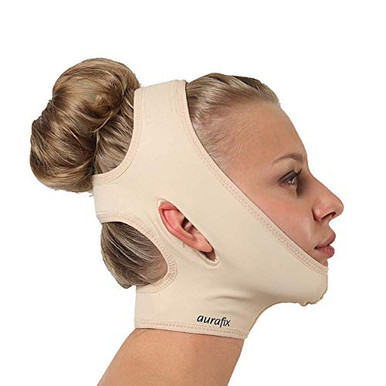 Post Surgical Chin Strap Bandage for Women Neck and Chin Compression ...