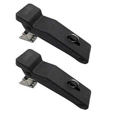 Creatyi 2 PCS Latest Model Rubber Flexible Black Soft Draw Latches with ...
