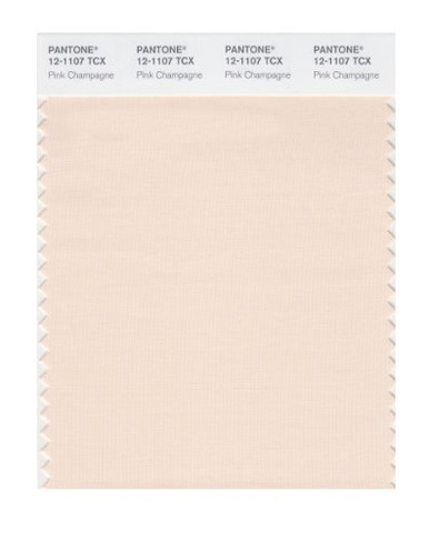 PANTONE SMART 12-1107X Color Swatch Card, Pink Champagne ...