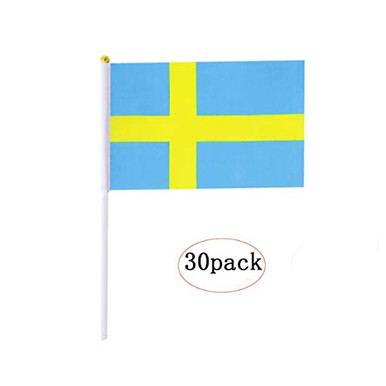 Sweden Stick FlagSwedish Hand Held Mini Small Flags On Stick ...