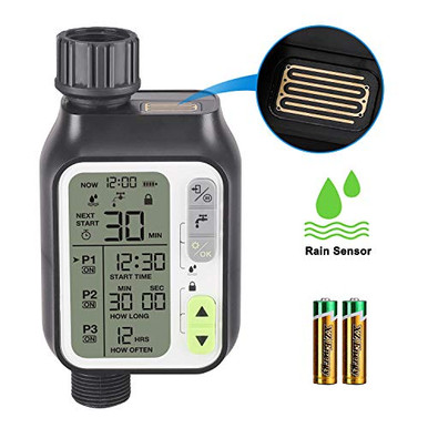 johgee Sprinkler Water Timer Digital Irrigation Timer Programmable ...