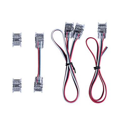 Nicelux 3 Pin Addressable LED Strip Connector 10mm WS2812BWS2811SK6812 ...