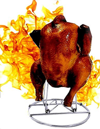 Home Products Essentials Poultry Roasting Stand Beer Can Chicken ...