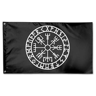 Coolguyid American Flag by US Veterans Owned Viking Symbol Nordic ...