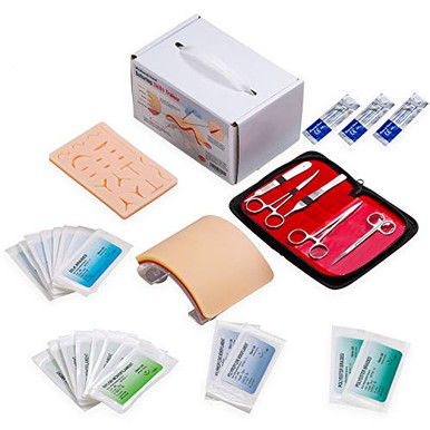 Premium Suturing Skill Trainer Including DIY Incision Suture Pad with ...