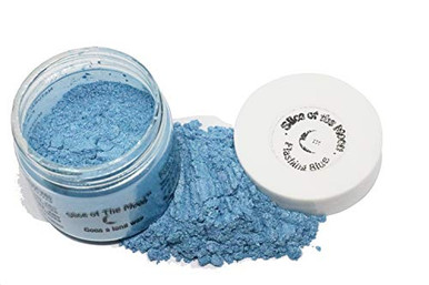 Slice of the Moon Flashing Blue Mica Powder Cosmetic Mica Soap Making ...