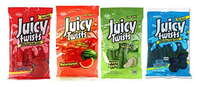 Set of 4 Kenny's Candy Co Juicy Twists! Watermelon, Blue Raspberry ...