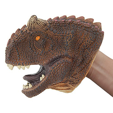 Ruimeier Dinosaur Hand Puppet for Kids Soft Rubber Realistic ...