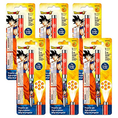 Dragon Ball Z Super Manga Projector Pen Set 6 Pack Dragon Ball Super ...