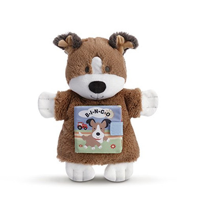 Nat and Jules BINGO Dog Puppet And Storybook Childrens Plush Stuffed ...