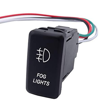 WeiSen Fog Lights Symbol Push Switch White Backlight ONOff Switch with ...