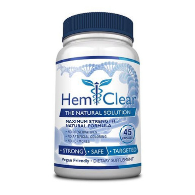 HemClear for Hemorrhoids Vegan 100 Natural Formula for Hemorrhoid ...