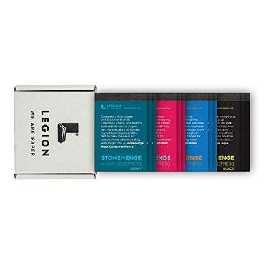 Legion Mini Pad Sampler Set 12 Stonehenge Aqua Artist Pads 25 by 375 ...