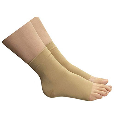 HealthyNees Extra Wide Ankle Big Feet 2030 mmHg Compression Swelling ...