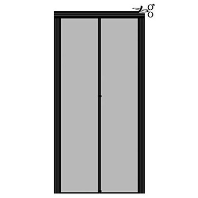 Adjustable Magnetic Screen Door Fit Doors Size Width 34 38 Height 96 98 ...