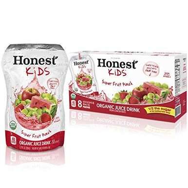 Honest Kids Super Fruit Punch Organic Fruit Juice Drink 675 fl oz 8 ...