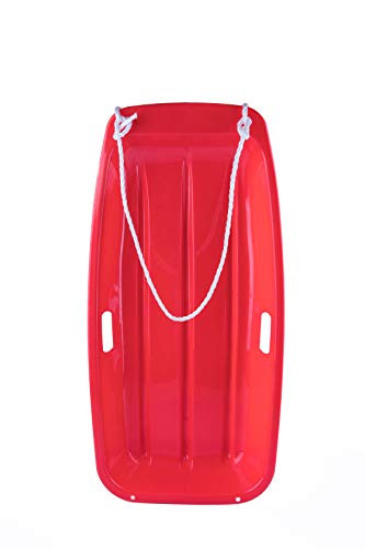 OUTDOOR NATION Downhill Sprinter Toboggan Snow Sleds Durable with 2 ...