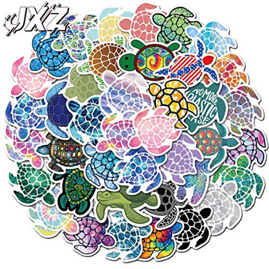 Stickers for Water Bottles 41 Pcs Cute Sea Turtles Stickers for Teens ...