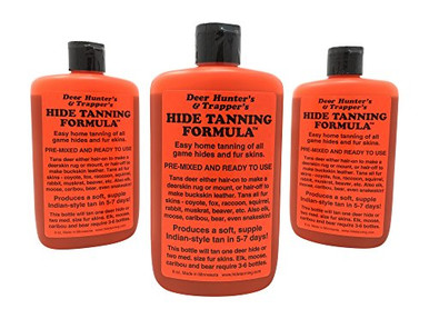 Deer Hunters Trappers Hide Fur Tanning Formula Multi Pack 3 ...