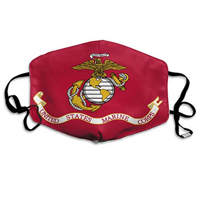 USMC American Flag 3d Printing Face Mouth Cover Protect Comfy Safety ...
