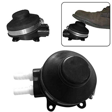 KOET Foot Water Pump Compact Marine Foot Operated Pump for Fresh Salt ...