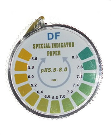 pH Indicator Litmus Test Paper Strip Roll 55 8 For Water Urine And ...
