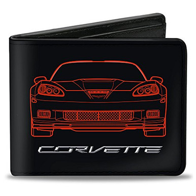 BuckleDown Bifold Wallet Corvette C7 - Warehousesoverstock