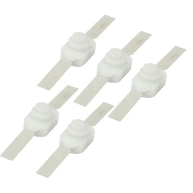 Uxcell Horizontal 2 Pin Terminals Latching Flashlight Push Button ...