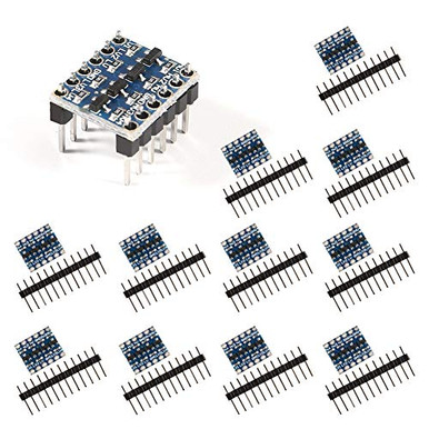 ACEIRMC 12pcs 4 Channels IIC I2C Logic Level Converter BiDirectional ...