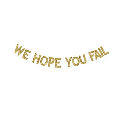 We Hope You Fail Banner Colleague Going AwayNew ...