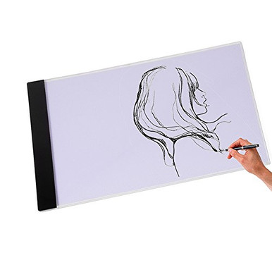 USB Powered Ultra-thin A4 LED Drawing Pad Animation Tracing Light Box ...