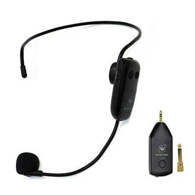 Wireless Microphone Headset 165ft Long Range Hands Free Classroom ...