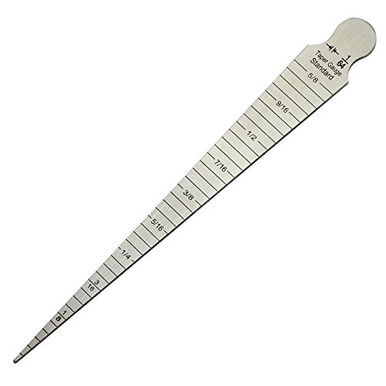 Taper Gage 115mm Stainless Taper Welding Gauge Test Ulnar Inch Metric ...