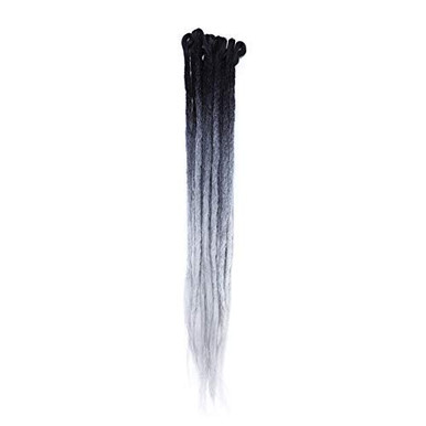 20 inch Dreadlocks Sythetic Dreadlock Extensions Handmade Fake Dread ...