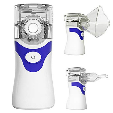 Portable Nebuliser Handheld Mesh Atomizer Machine for Home Daily Use ...