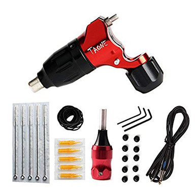 PRO Rotary Tattoo Machine Kits CNC Aluminum Tattoo Kit for Shader Liner ...