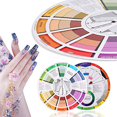 Nail Art Professional Nail Color Card Paper Nail Chromatography Card ...