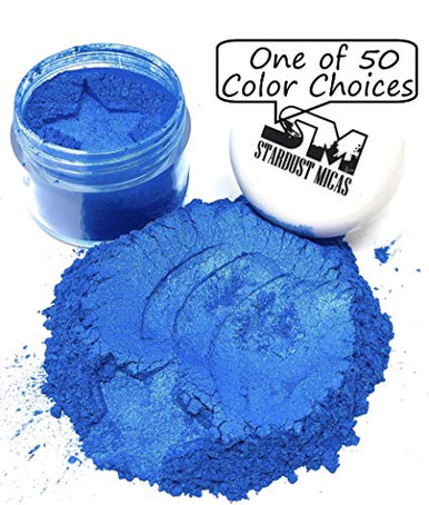 Blue Mica Powder for Resin Stable Mica Powder for Soap Making Cold ...