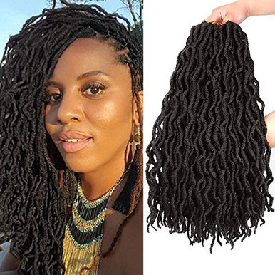 Faux Locs Crochet Braids 18inch 6packsLot Most Natural Bo Locs Crochet ...