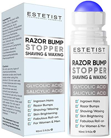 Razor Bump Stopper Solution for Ingrown Hair Skin Care Treatment for ...