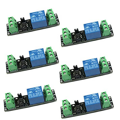 Flymmy 3V 1 Channel Relay Power Switch Module with Optocoupler Opto Isolation High Level Trigger ...