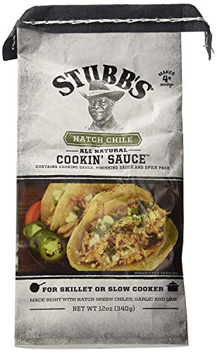Stubb's Hatch Chile Cookin' Sauce 12 ounces (Pack of 2 ...