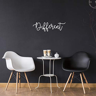 Vinyl Wall Art Decal Different 7 x 25 Trendy Cute Optimistic Minimalist ...