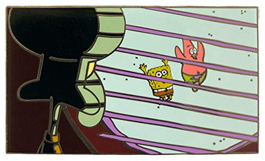 Squidward Looking Out The Window SpongeBob Squarepants Collectible Pin ...