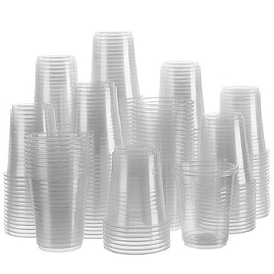 7 Oz150 Pack Plastic Cups Plastic Cups 7 Oz Clear Plastic Cups Clear ...