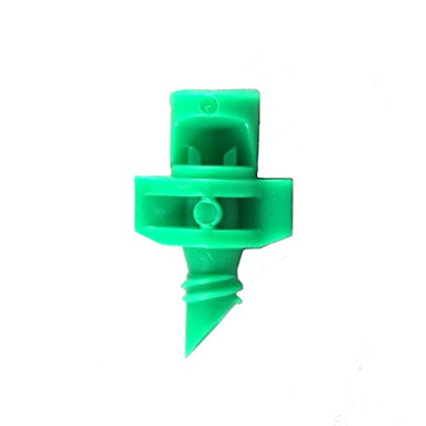 xGarden 60 Pack Green 90 Degree Micro Sprayer Fan Jet for Hydroponic ...